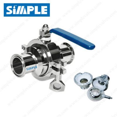 Sanitary Valves, Fittings, Pumps and Tubings - Simple Valves
