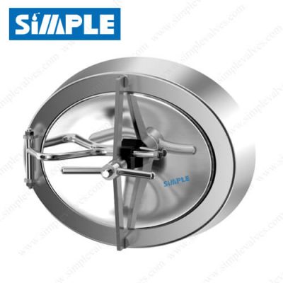 Sanitary Oval Manways, Pressured Manway Lids, Inwards Opening | SIMPLE ...