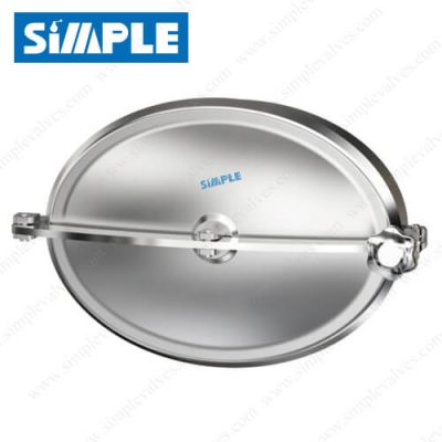 Sanitary Oval Manways, Pressured Manway Lids, Inwards Opening | SIMPLE ...